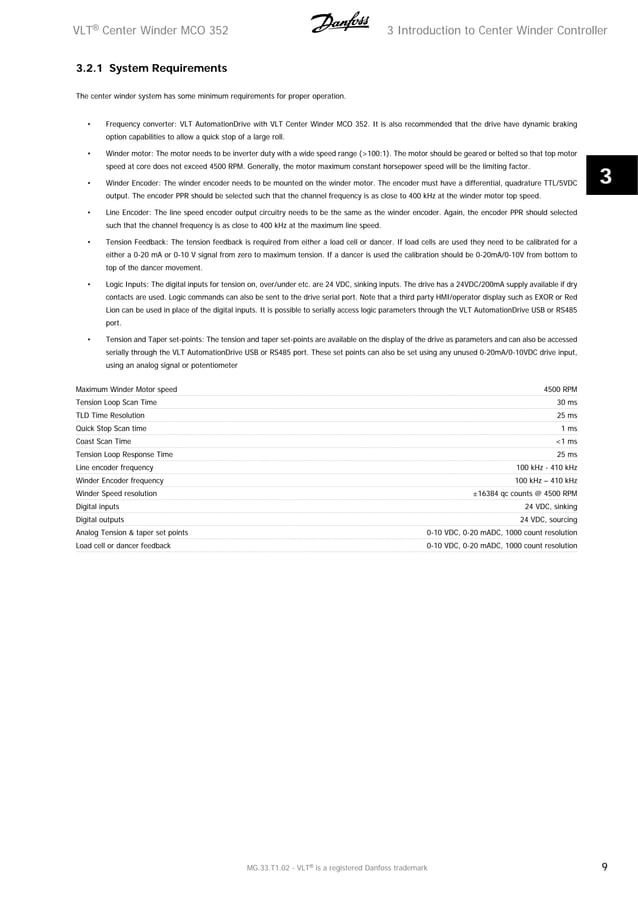 Vlt fc 300 operating instructions | PDF