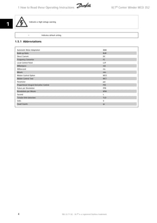 Vlt fc 300 operating instructions | PDF