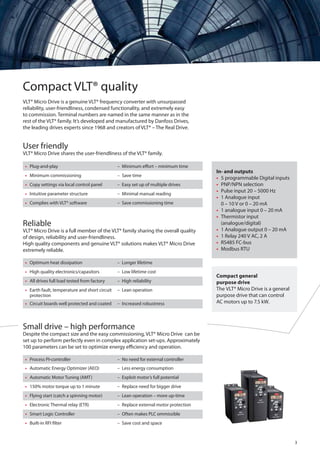 Vlt micro drive - Danfoss | PDF