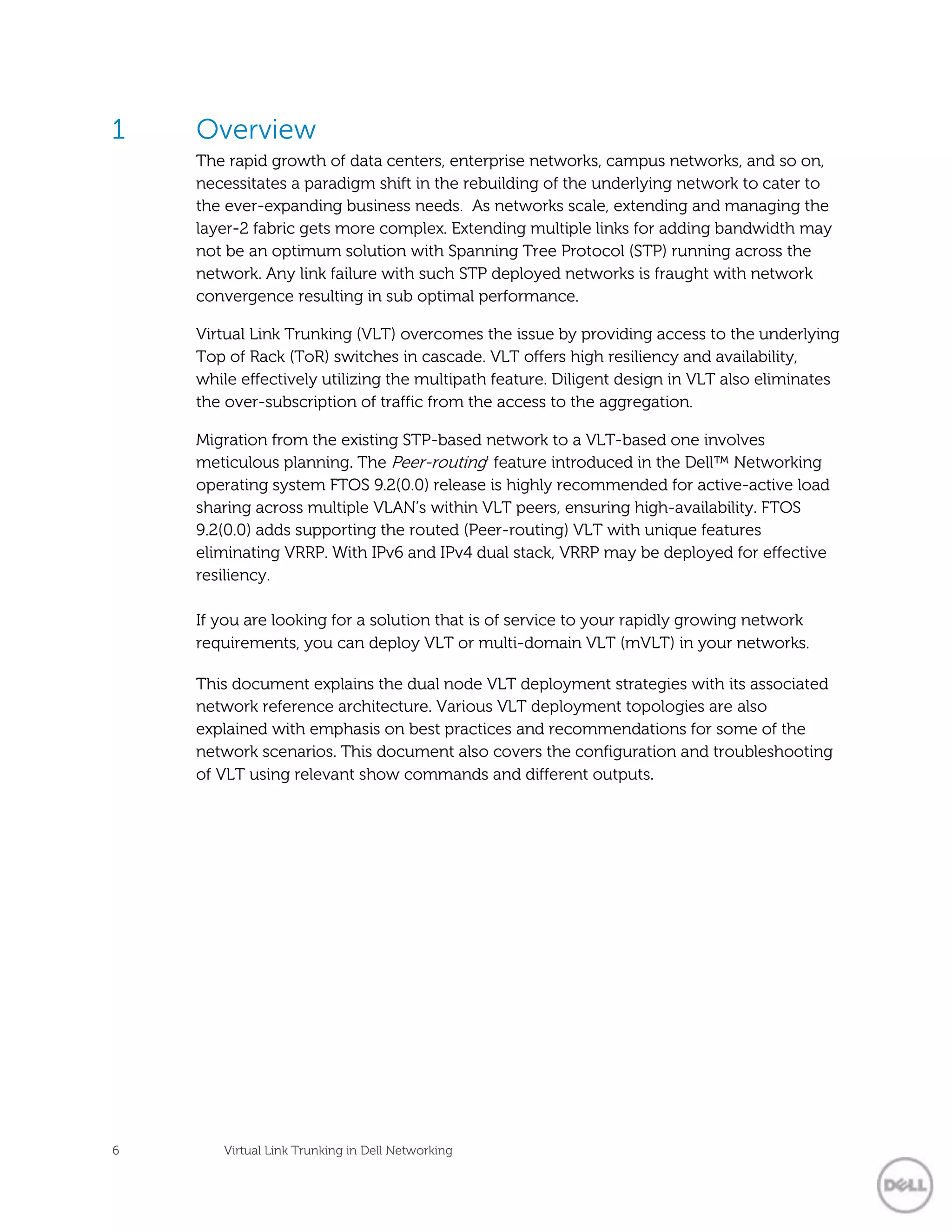 Dell VLT reference architecture v2 0 | PDF