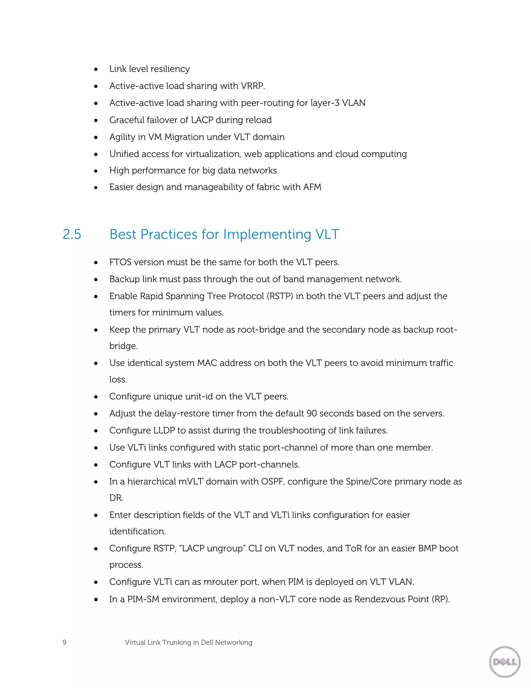 Dell VLT reference architecture v2 0 | PDF