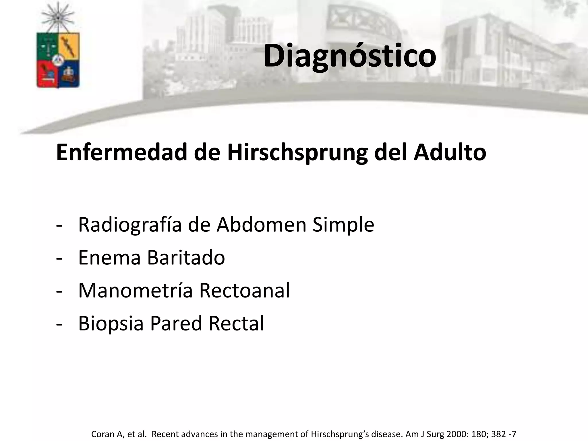 Vólvulo sigmoides y megacolon | PPTX