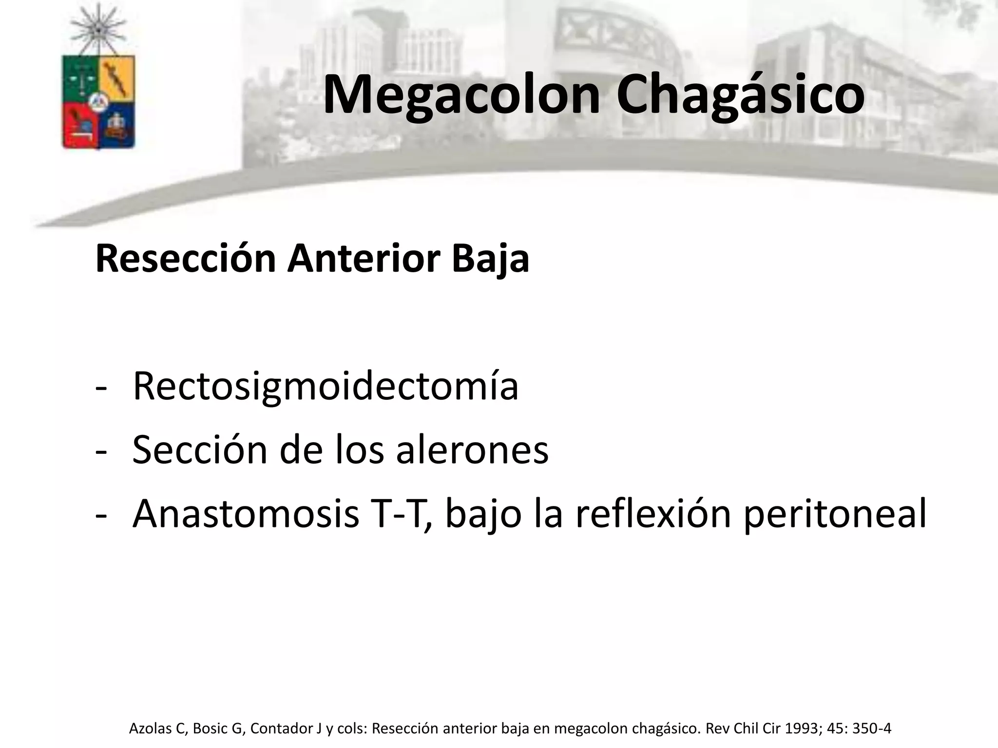 Vólvulo sigmoides y megacolon | PPTX