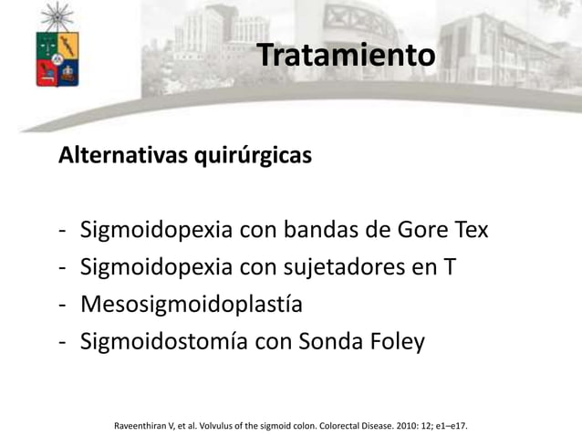 Vólvulo sigmoides y megacolon | PPTX