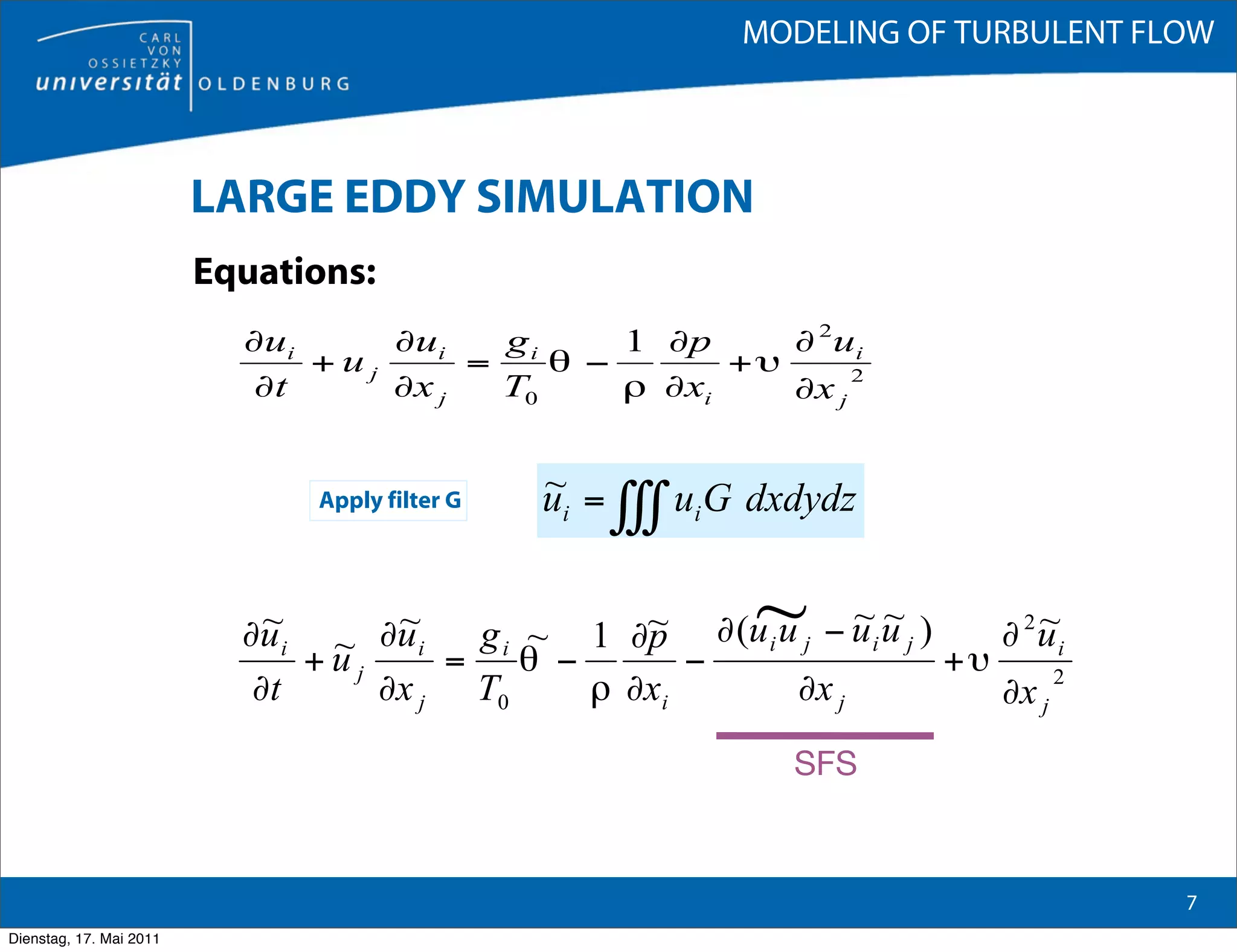 Modeling of turbulent flow | PDF | Physics | Science