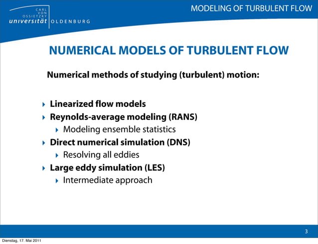 Modeling of turbulent flow | PDF | Physics | Science