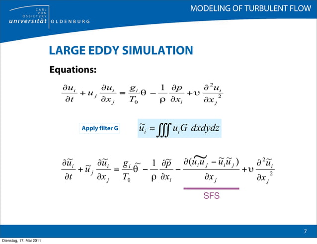 Modeling of turbulent flow | PDF | Physics | Science