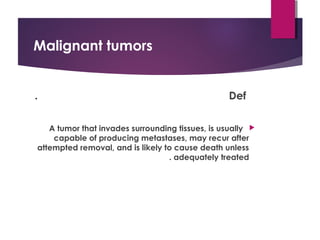 Malignant Definition
