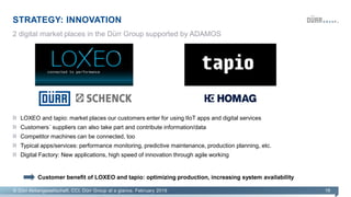 Duerr at a glance (Feb 2019) | PPT