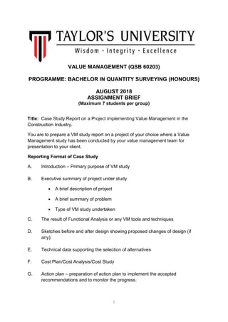 Assignment - Case Study Report | PDF