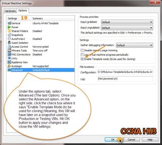Create Linux Template VM Hardware Specs using VMware Station | PPT