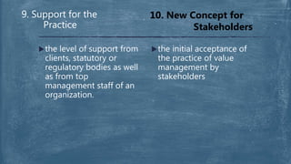 Concept of Value Management | PPT
