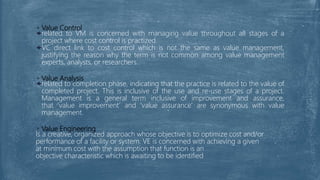 Concept of Value Management | PPT