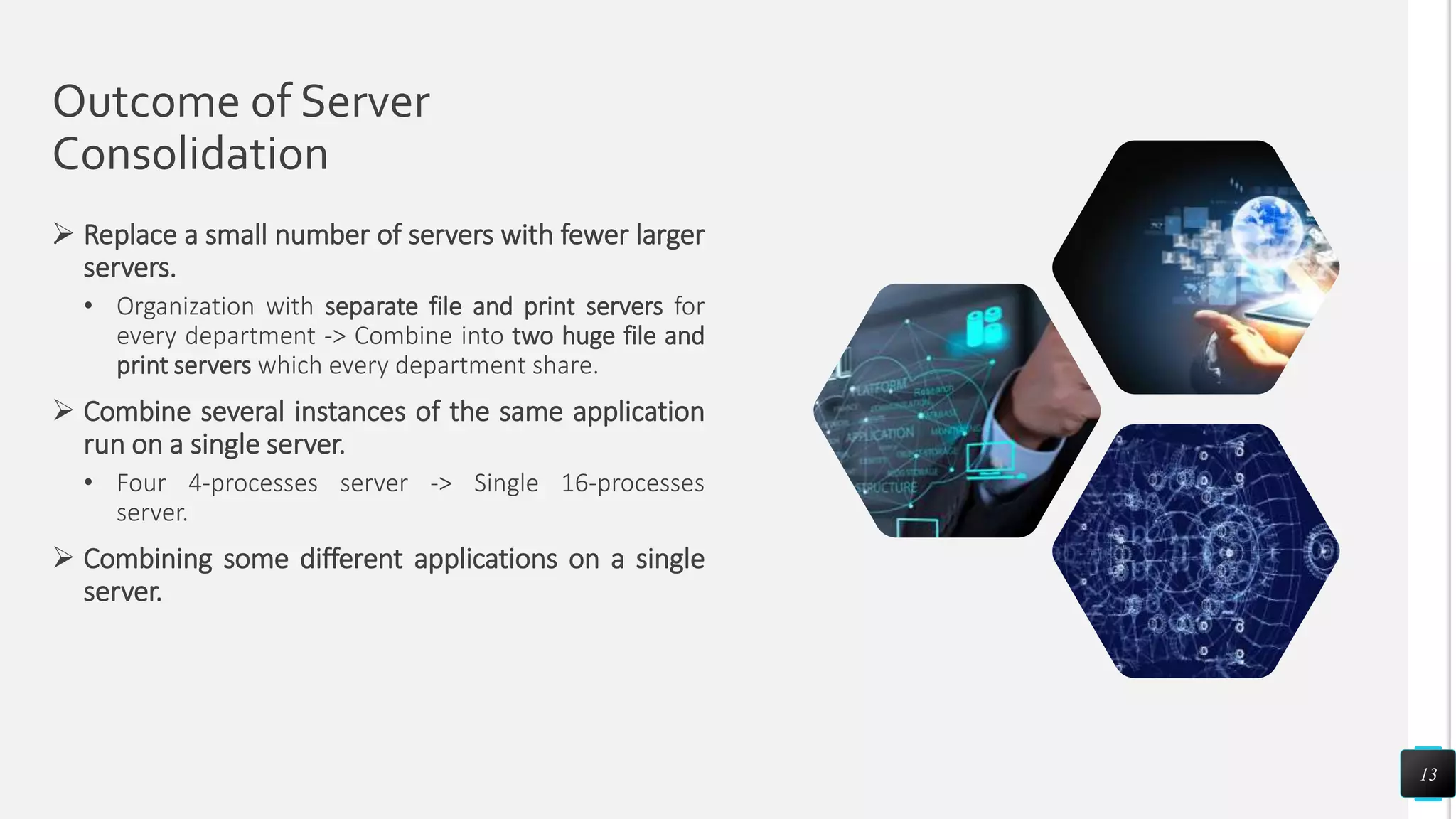 Virtualization Uses - Server Consolidation | PPT