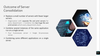Virtualization Uses - Server Consolidation | PPT