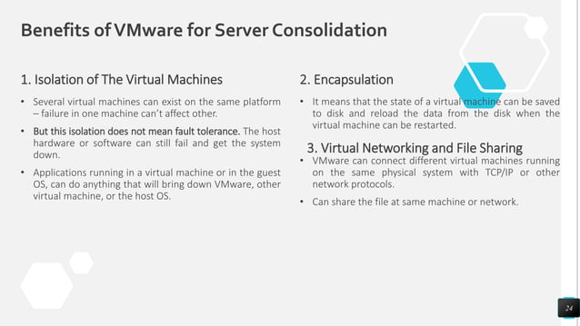 Virtualization Uses - Server Consolidation | PPT