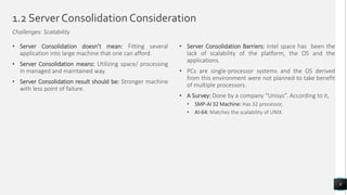 Virtualization Uses - Server Consolidation | PPT