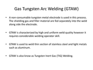 Welding and its types | PDF