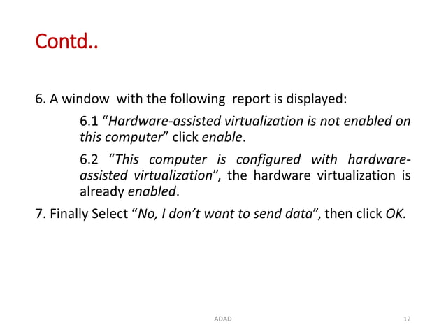 Configure and Manage Virtualization on different Platforms | PPT