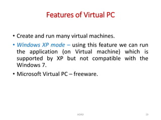 Configure and Manage Virtualization on different Platforms | PPTX