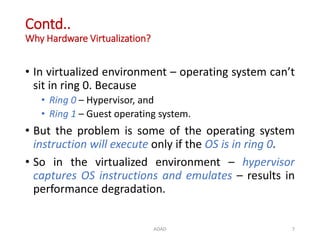 Configure and Manage Virtualization on different Platforms | PPTX