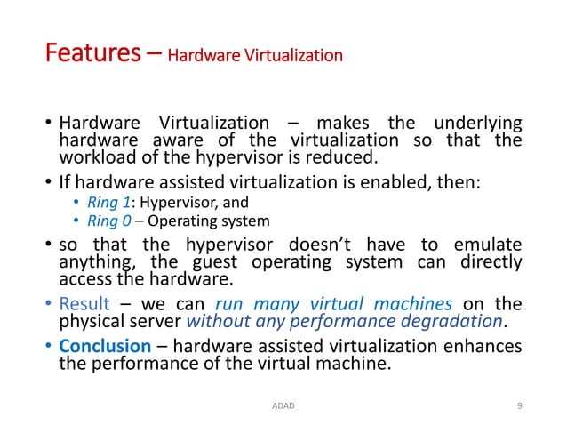 Configure and Manage Virtualization on different Platforms | PPT