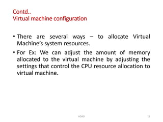 Managing Virtual Hard Disk and Virtual Machine Resources | PPTX