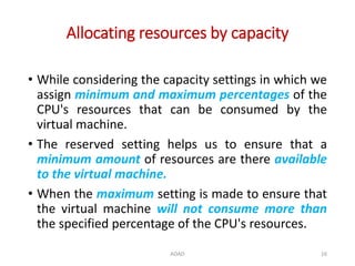 Managing Virtual Hard Disk and Virtual Machine Resources | PPTX