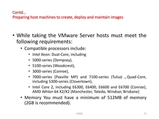 Managing Virtual Hard Disk and Virtual Machine Resources | PPTX