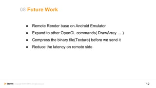 Summer Internship Project - Remote Render | PDF