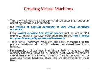 Practical Implementation of Virtual Machine | PPTX