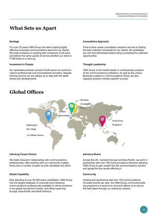 VMA Group - Key Information | PDF