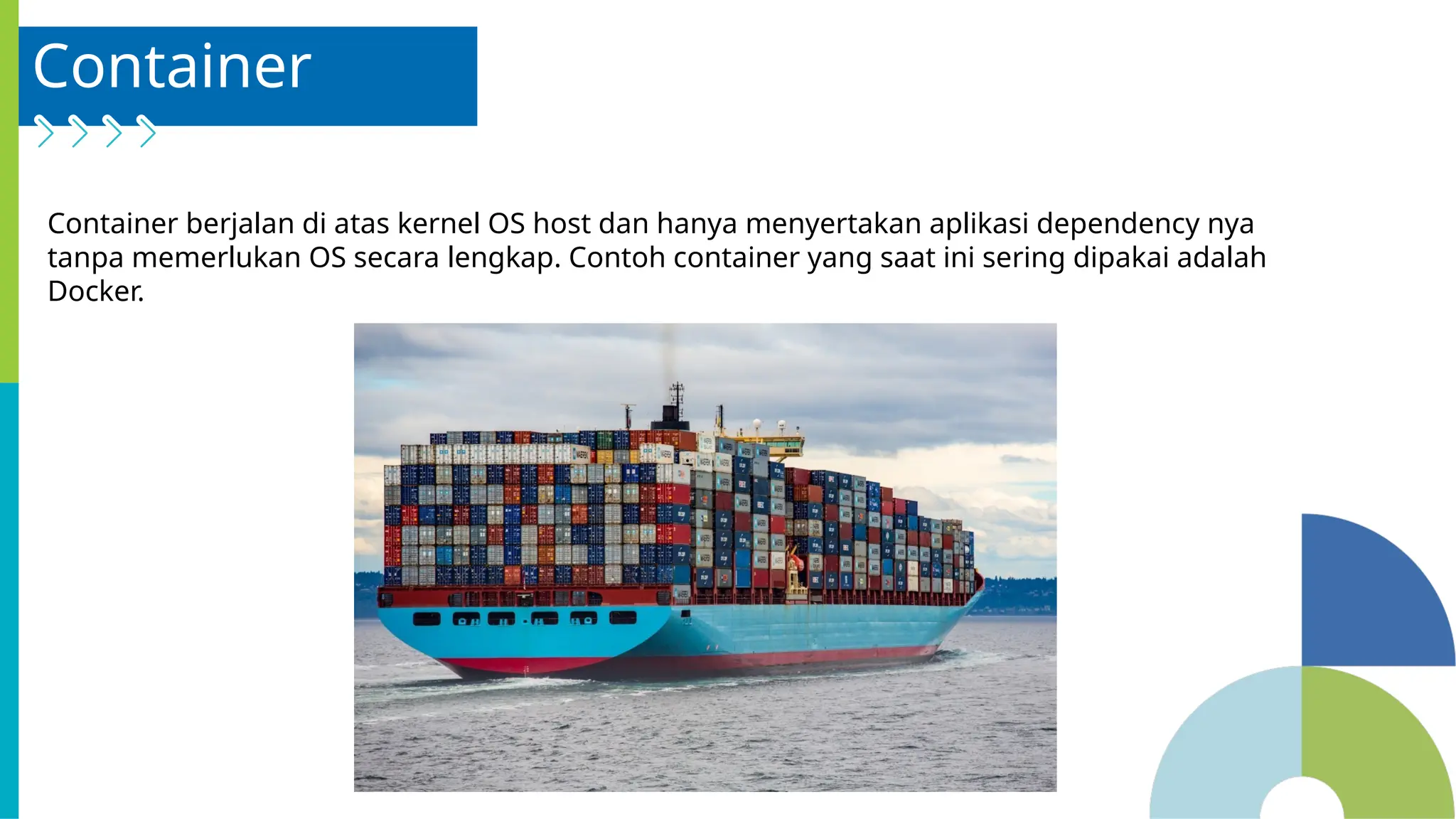 belajar dasar-dasar tentan docker dan VM | PPT