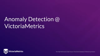VM Anomaly Detection: Introduction | PPT