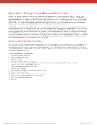 Manage transactional and data mart loads with superior performance and ...