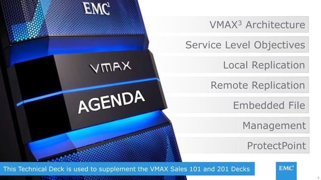 EMC Vmax3 tech-deck deep dive | PPTX | Cloud Computing | Internet