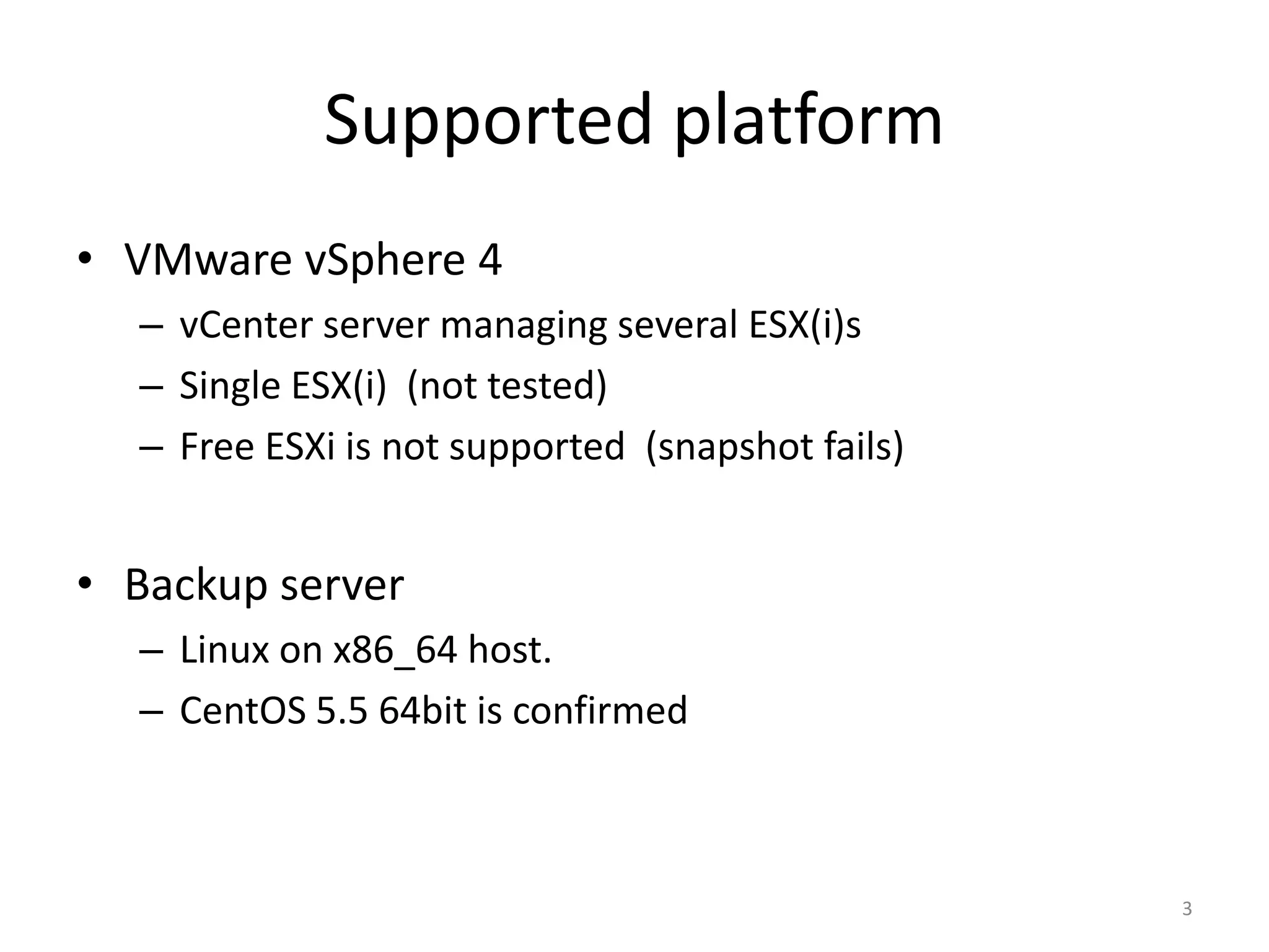 Vmbkp: VMware vSphere Incremental Backup Tool | PDF
