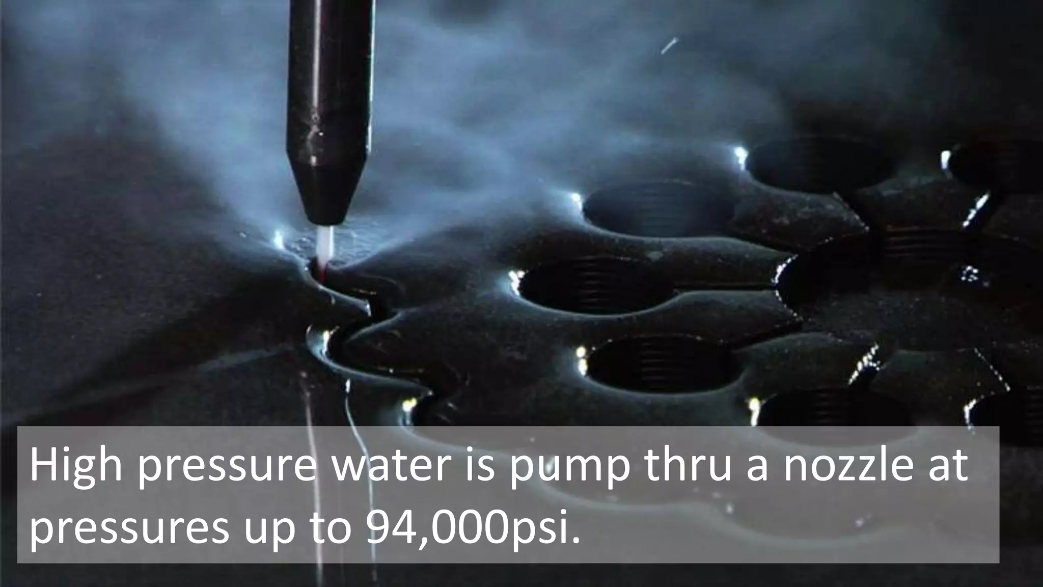 Flow Waterjet Machines | PPT