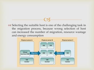 Vm consolidation for energy efficient cloud computing | PPTX