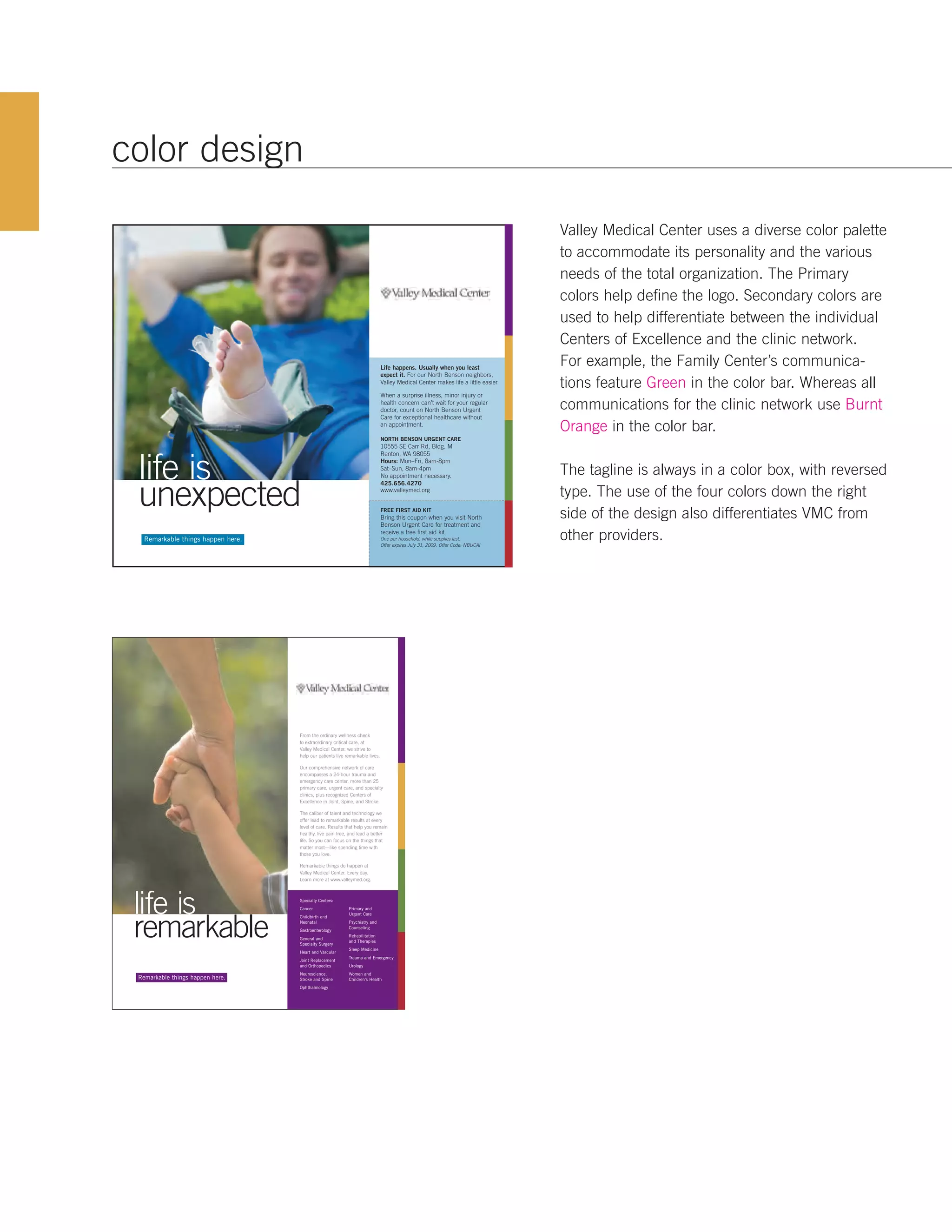 Valley Medical Center Style Guide | PDF