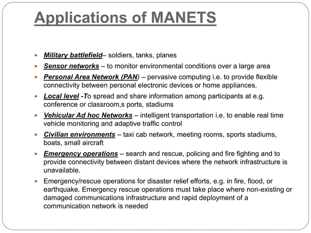 MOBILE COMPUTING MANETS,ROUTING ALGORITHMS | PPTX | Computer Networking ...