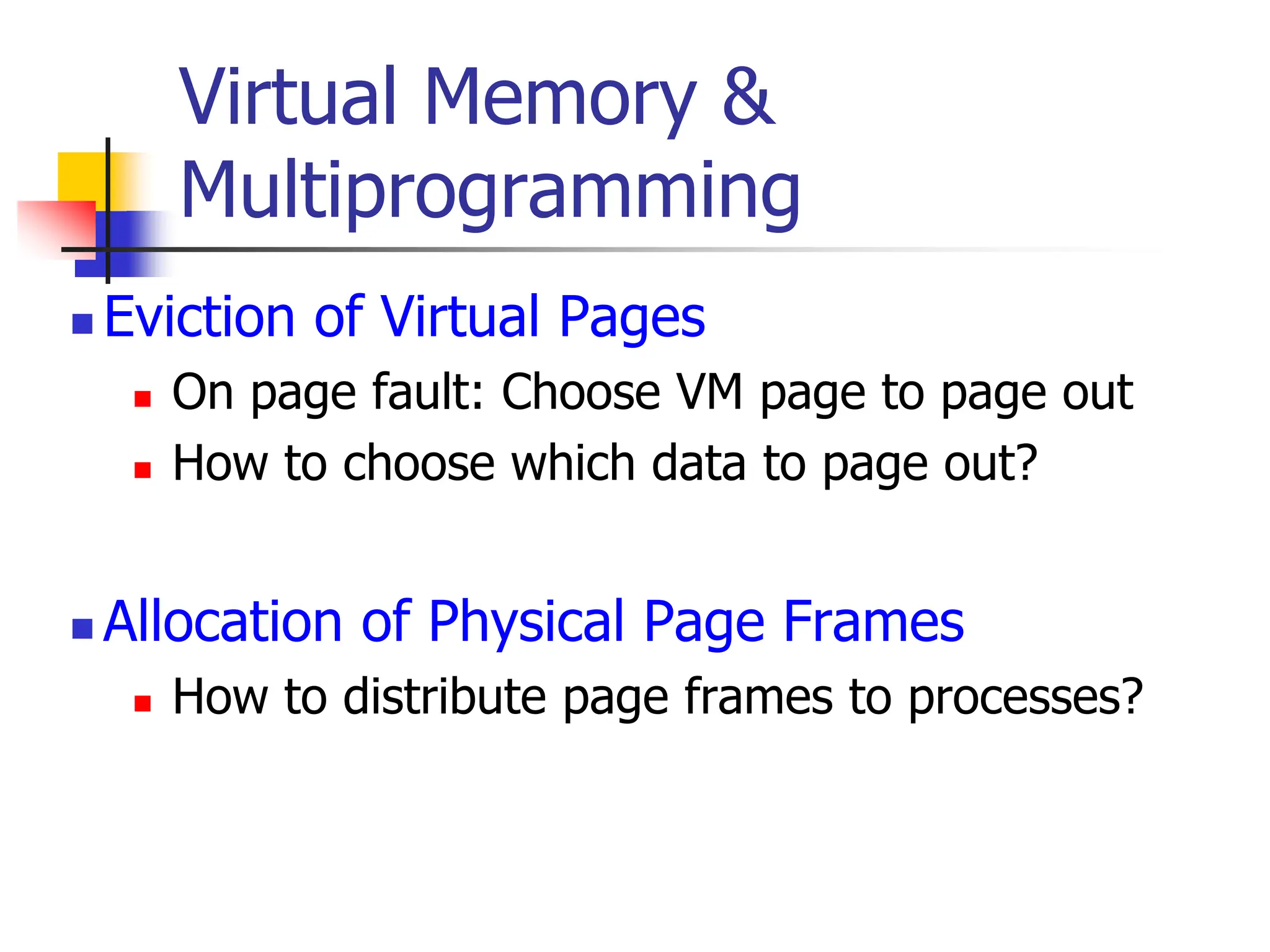 virtual memory operating system notes.ppt