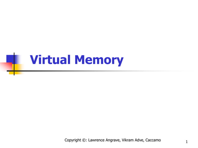 virtual memory operating system notes.ppt