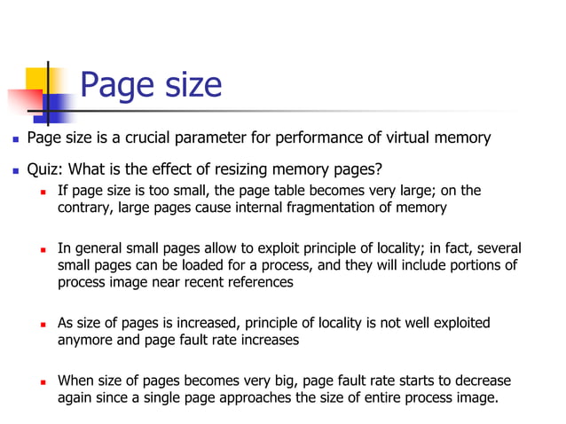 Virtual Memory Operating System Notesppt 