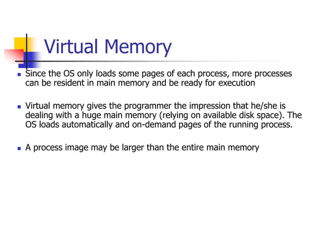 virtual memory operating system notes.ppt