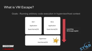 Vm escape: case study virtualbox bug hunting and exploitation ...