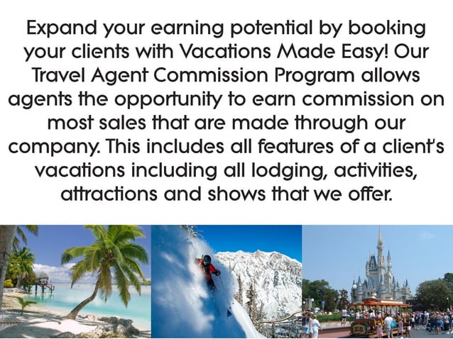 VME Travel Agent Commission Program | PPT