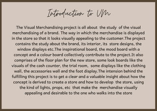 Visual Merchandising Project | PPT