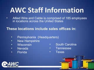 Allied Wire & Cable VMI Program | PPT