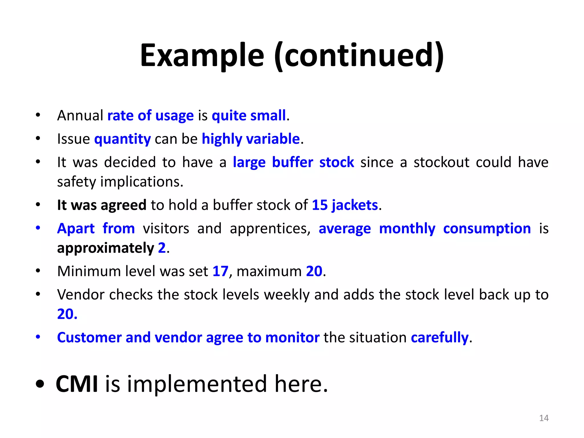 VMI, CMI, and CPFR | PPTX
